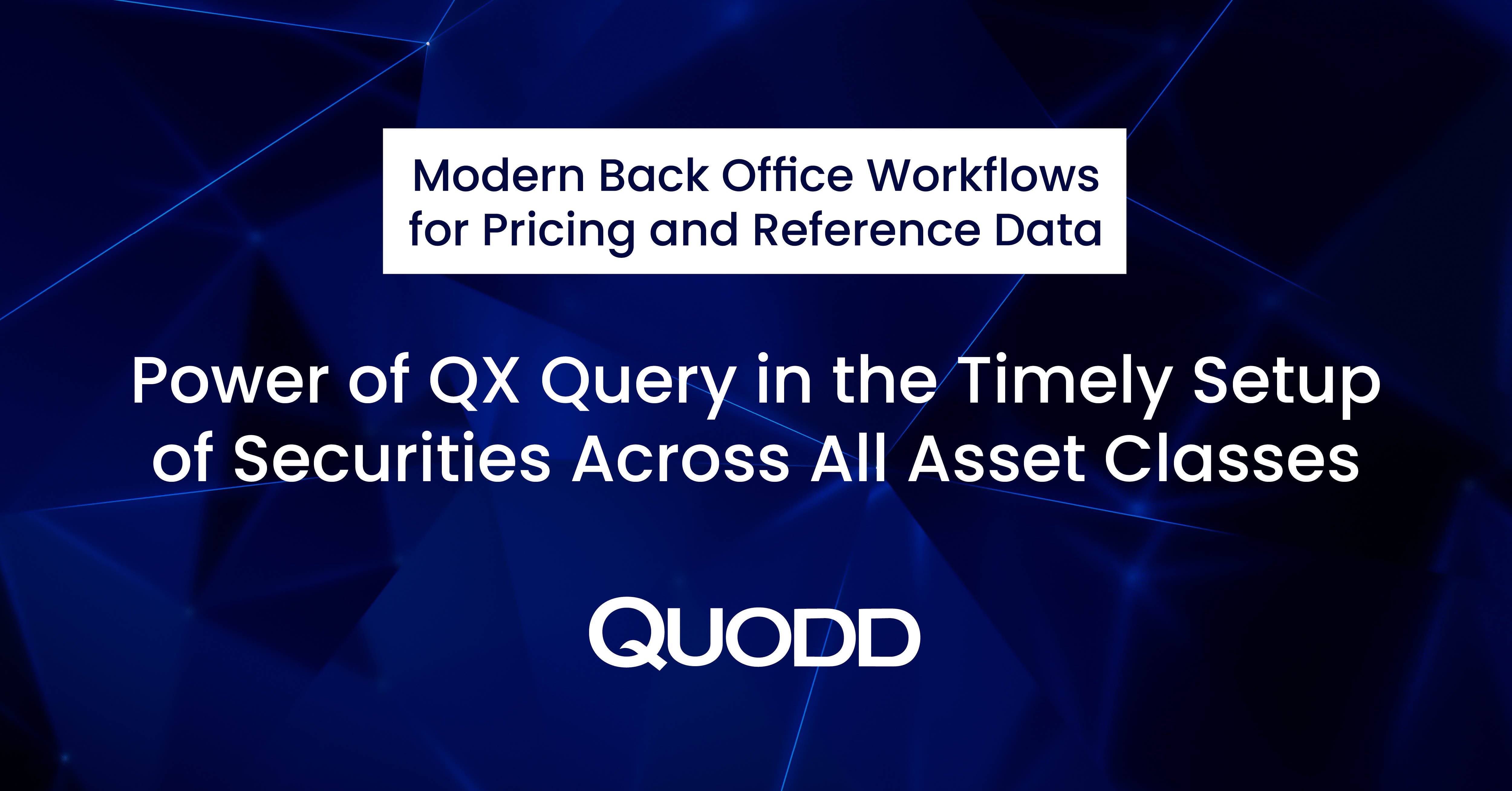 The Power of Daily Security Master Maintenance